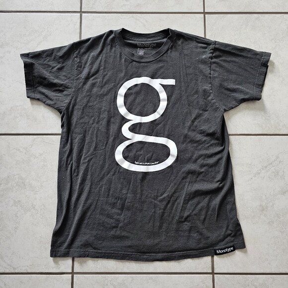 Shirts | Size Large Monotype Logo Tshirt 10 Cotton | Poshmark